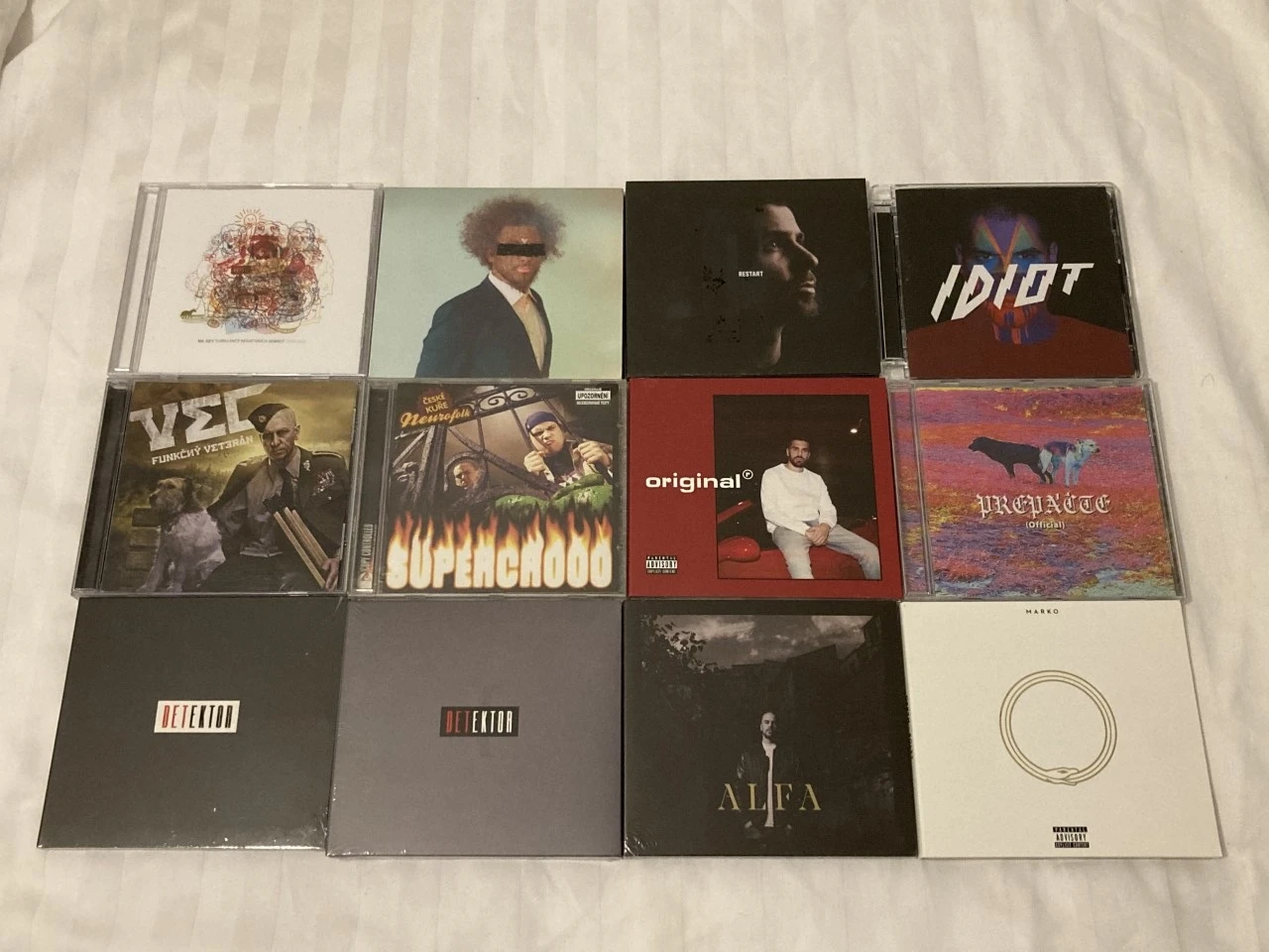Hip hop / rap CZ / Sk cds / LPs aj rarity - Hudobné nosiče
