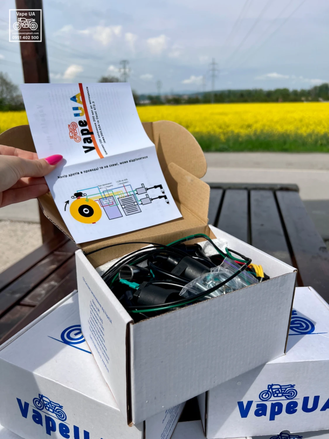 Vape zapalovanie CDI - Náhradné diely