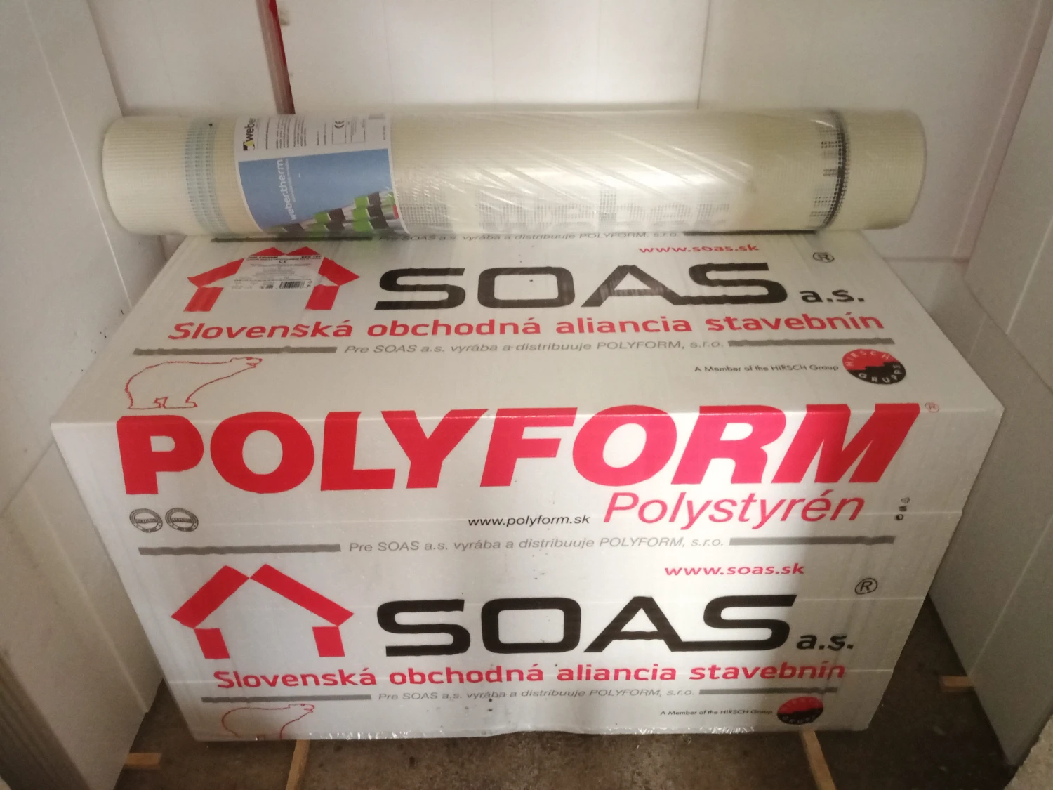 Fasadny polystyren polyform 150 mm - Izolácie