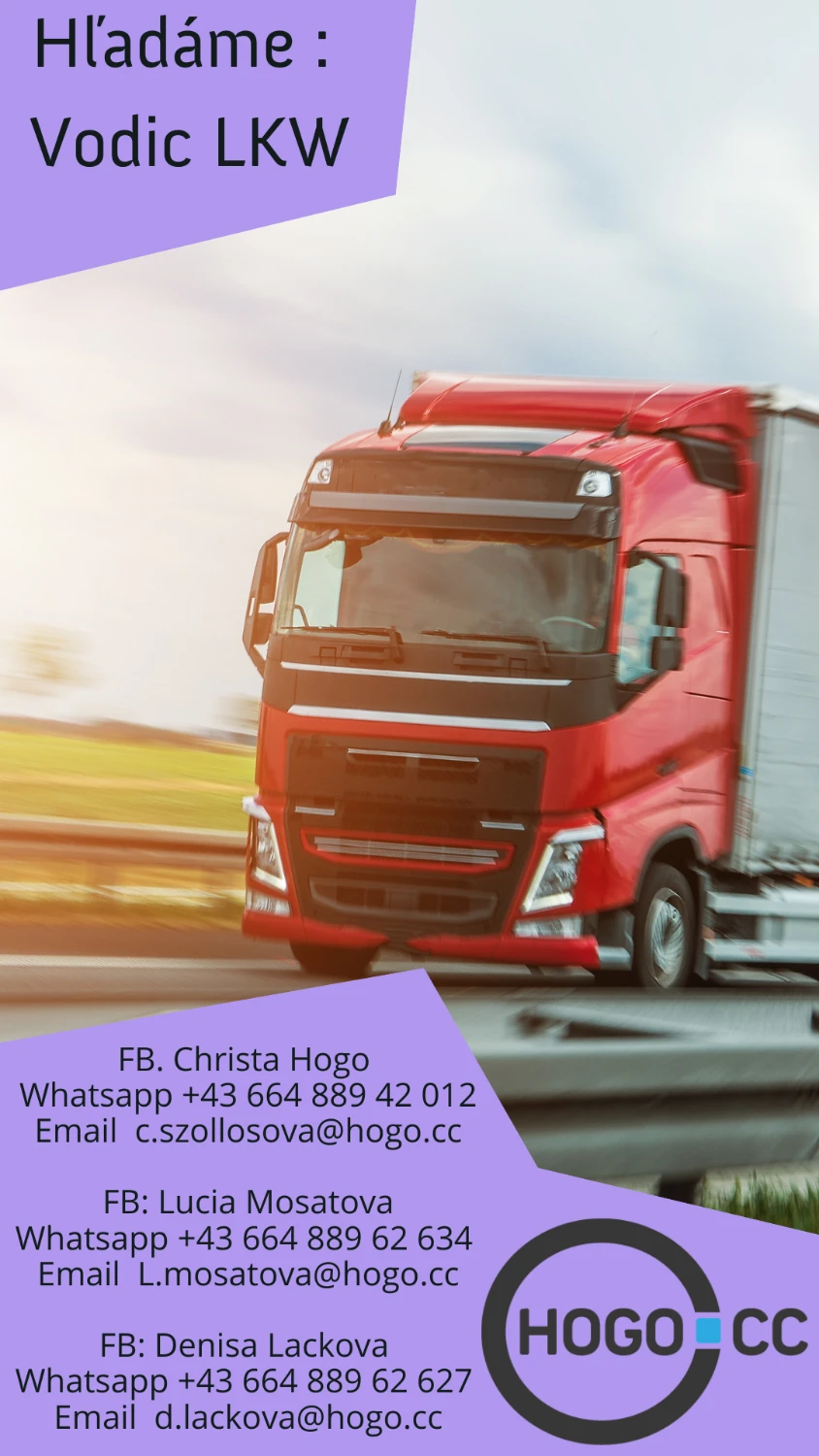 Vodic kamiona Lkw - rakusko - Doprava, logistika