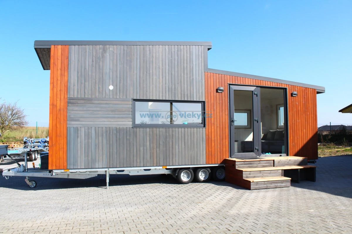 Príves Tiny House Loft 3500kg - Mobilné domy, unimobunky