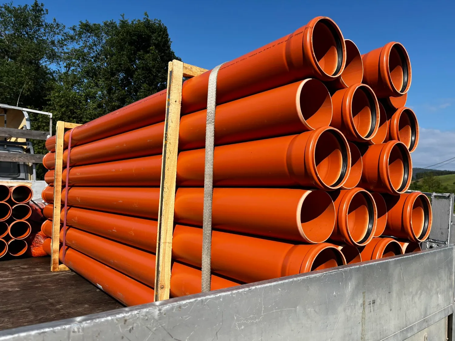 Korugovane rury SN8. Kanalizačné rúry) - Žumpy, septiky