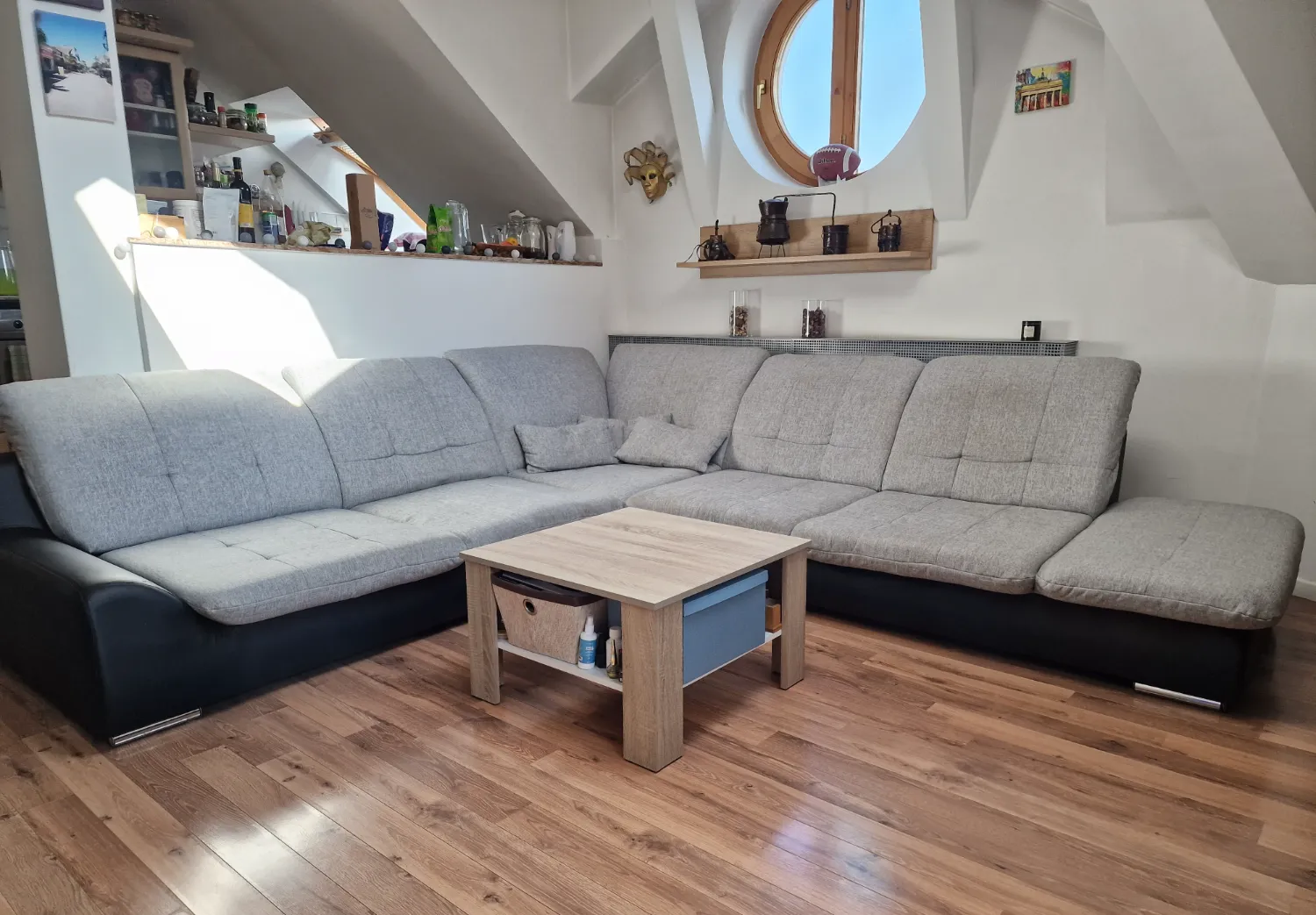 Rohová sedačka XXL 290x315 cm - Sedací nábytok