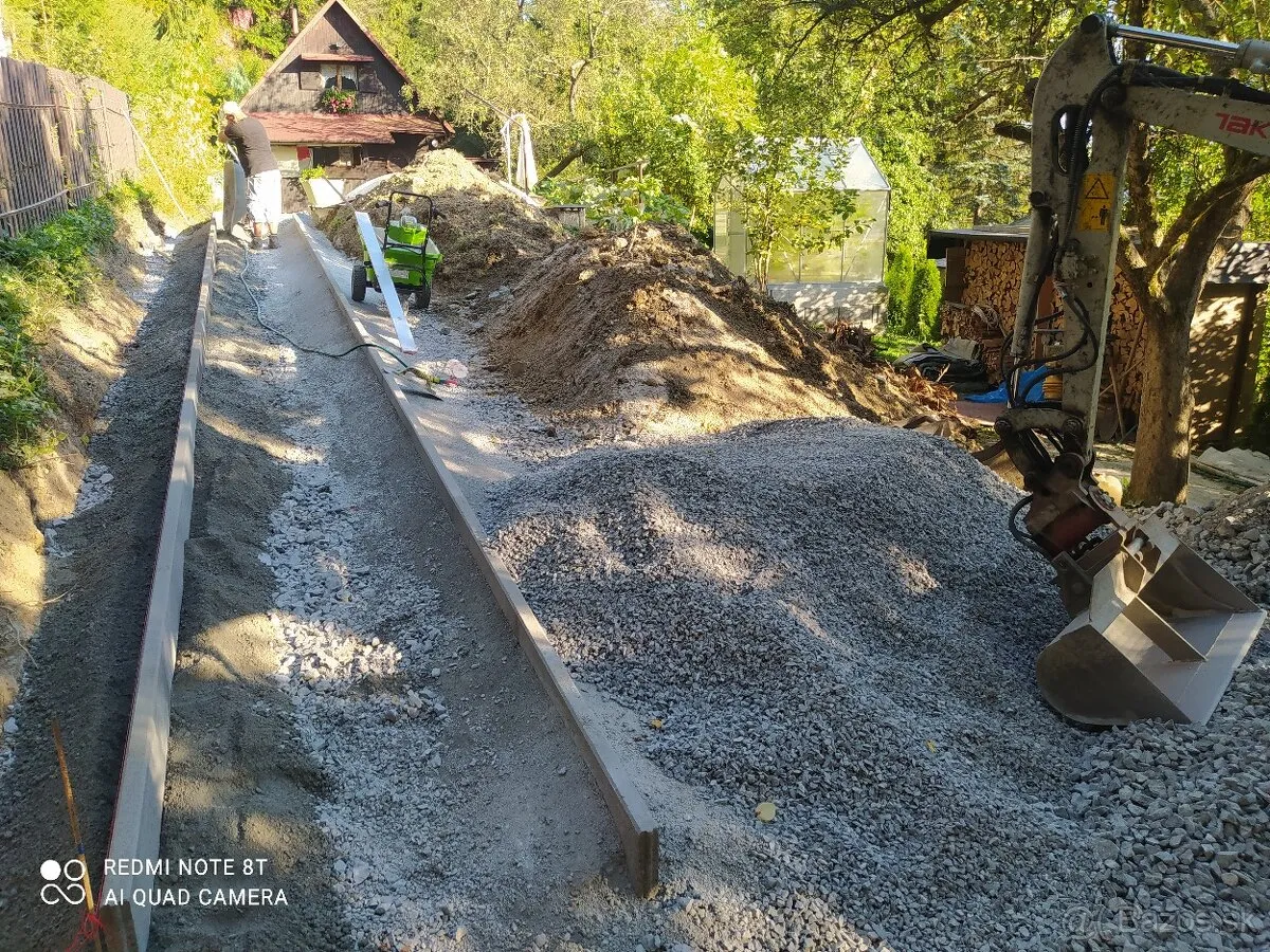 Zemné a búracie práce minibagrom búracie kladivo dumper 4x4 - Žumpy ...