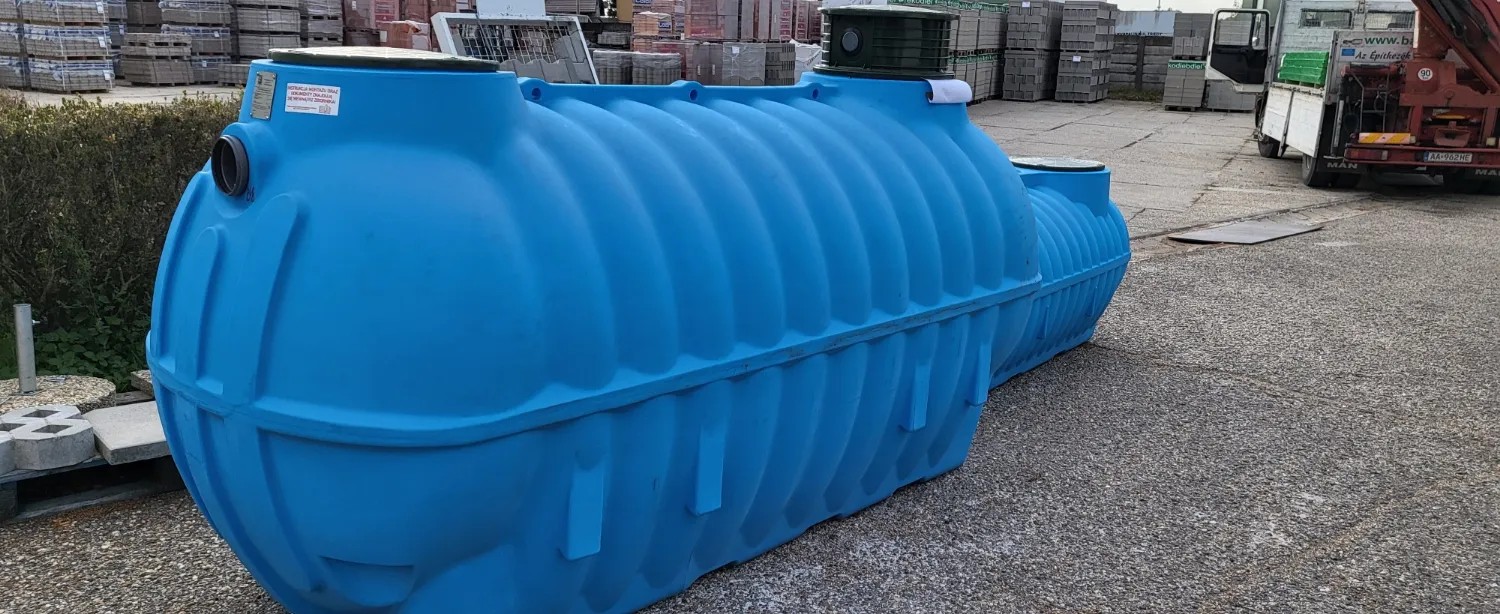 Predám Nádrž na daždovú vodu - 3500 L - s filtráciou. - Žumpy, septiky