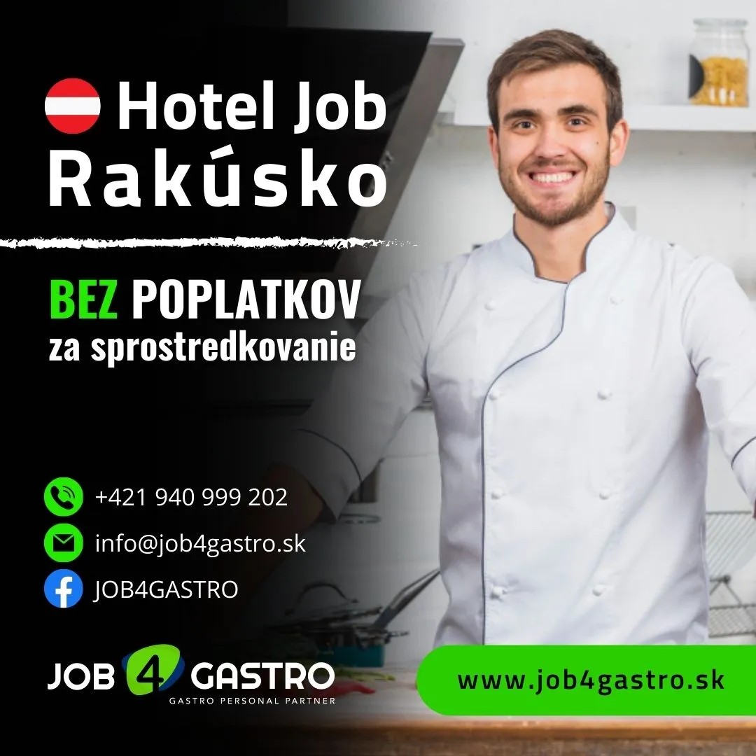 Kuchár/kuchárka Chef de Partie - Práca v Rakúsku
